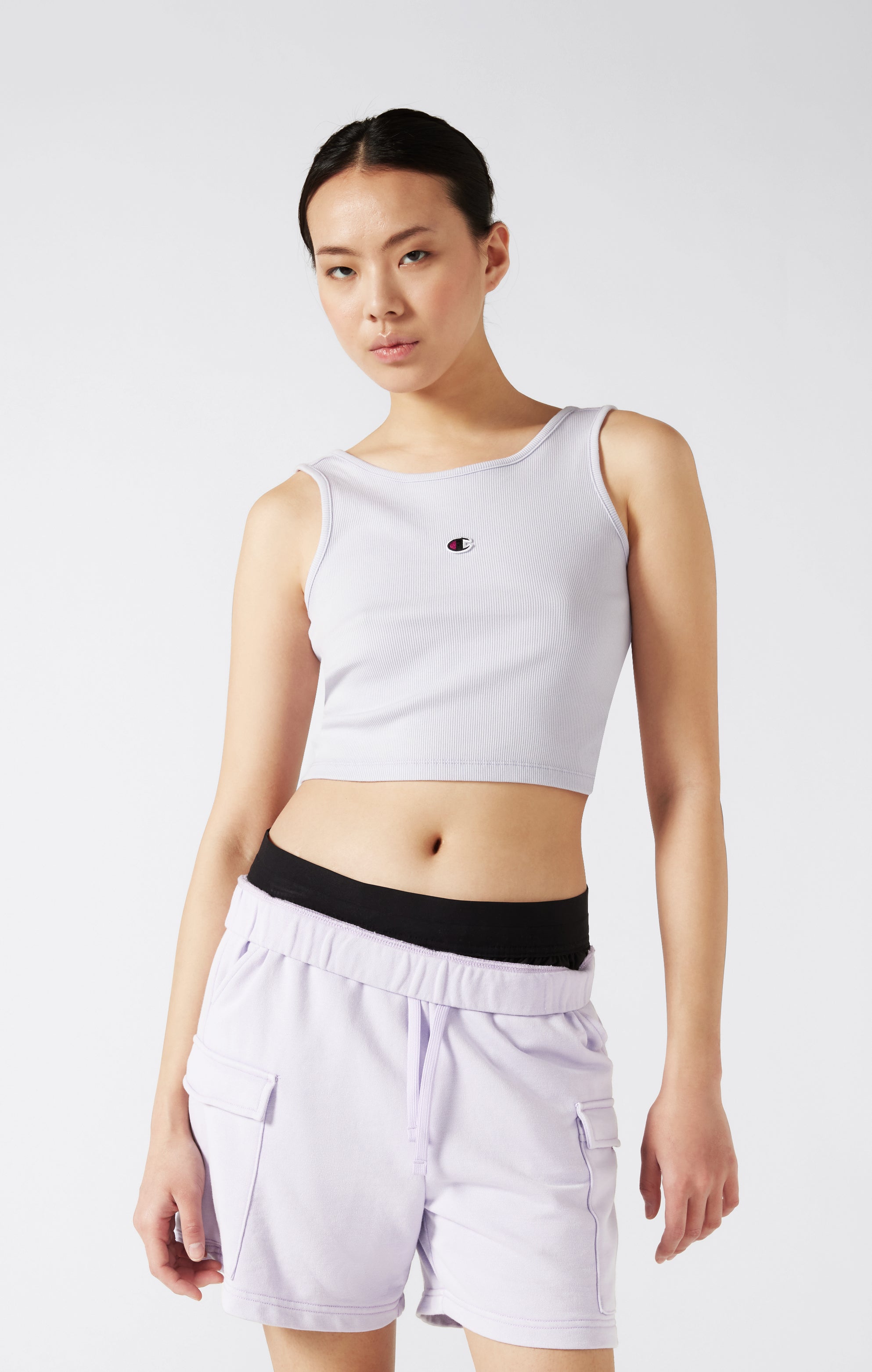 Women's Icons Washed Look Tank Purple icons plus wash | Champion