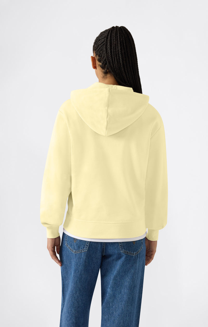 Sweat Léger à Capuche avec Maxi Logo Ton sur Ton Brodé pour Femme Icons ...