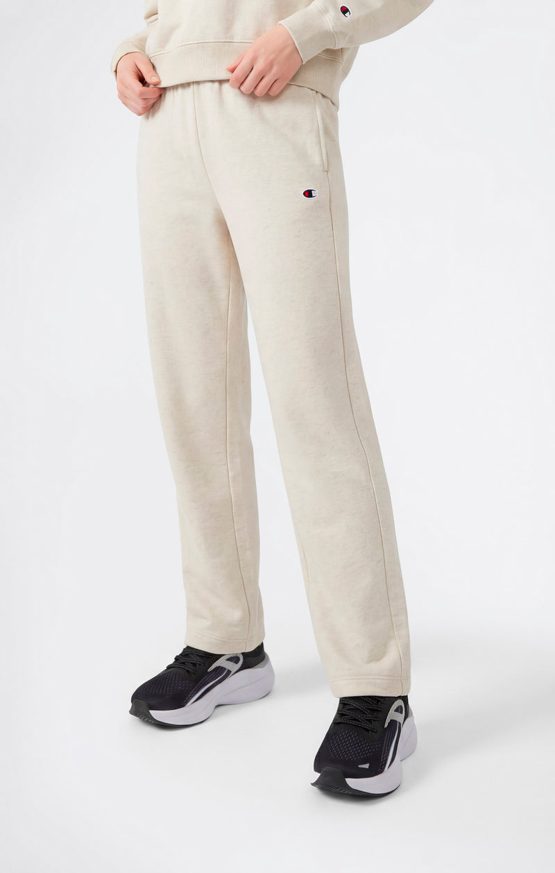 Pantaloni Joggers Leggeri con Orlo Dritto da Donna Icons Crema icons ...