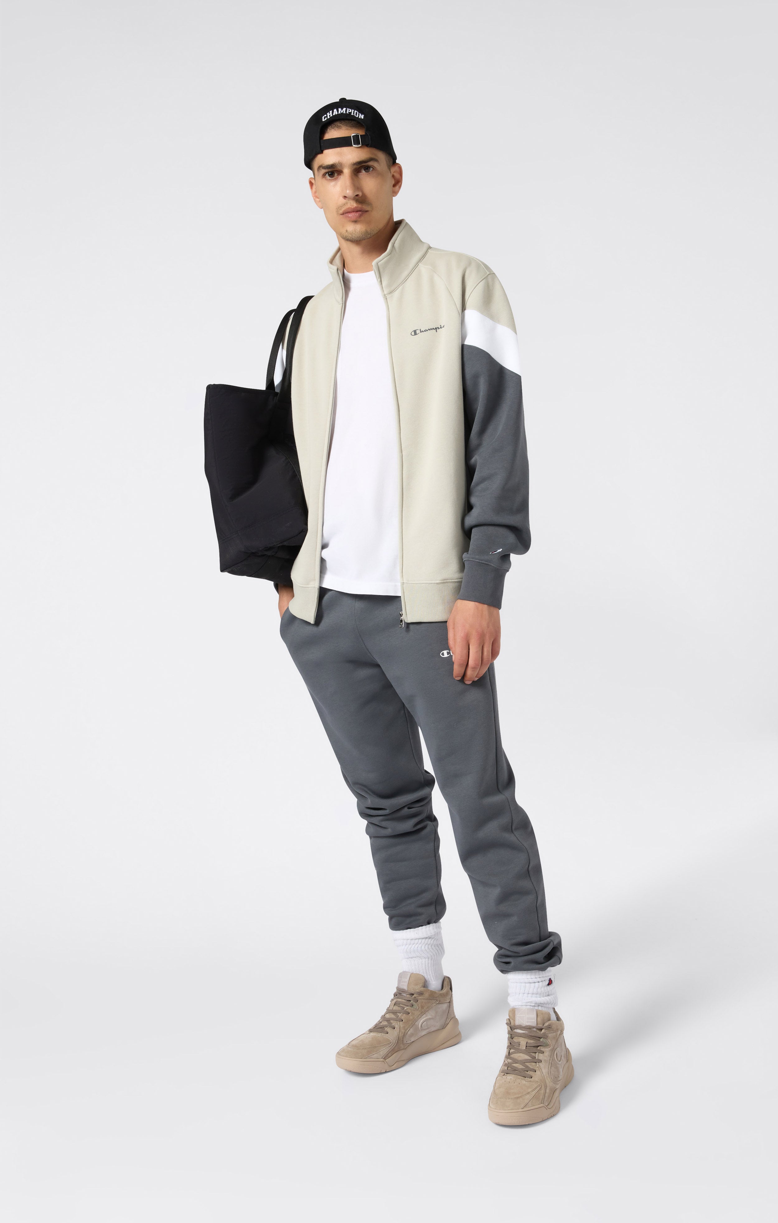 Men’s Fleece Full Zip Sweatsuit Off-White sweatsuits | Champion United ...
