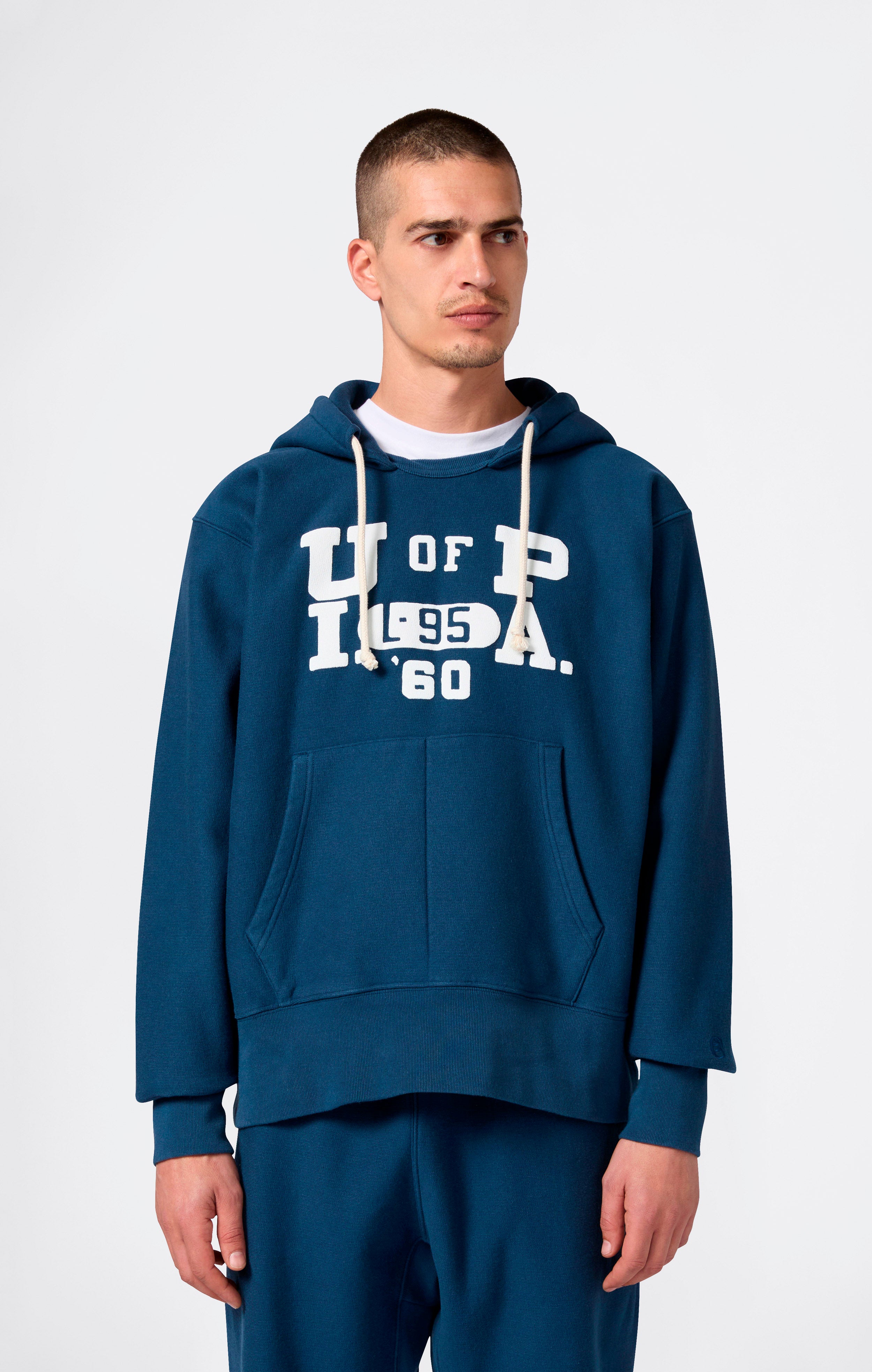 Sweat à Capuche pour Homme avec Intérieur Gratté Reverse Weave Index ...