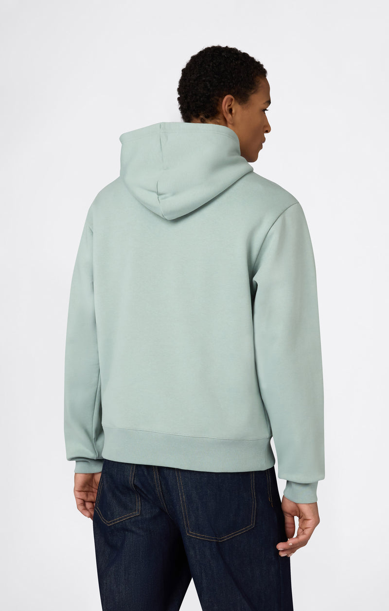 Sweat À Capuche Avec Intérieur Gratté Et Logo Puff Print Pour Homme ...