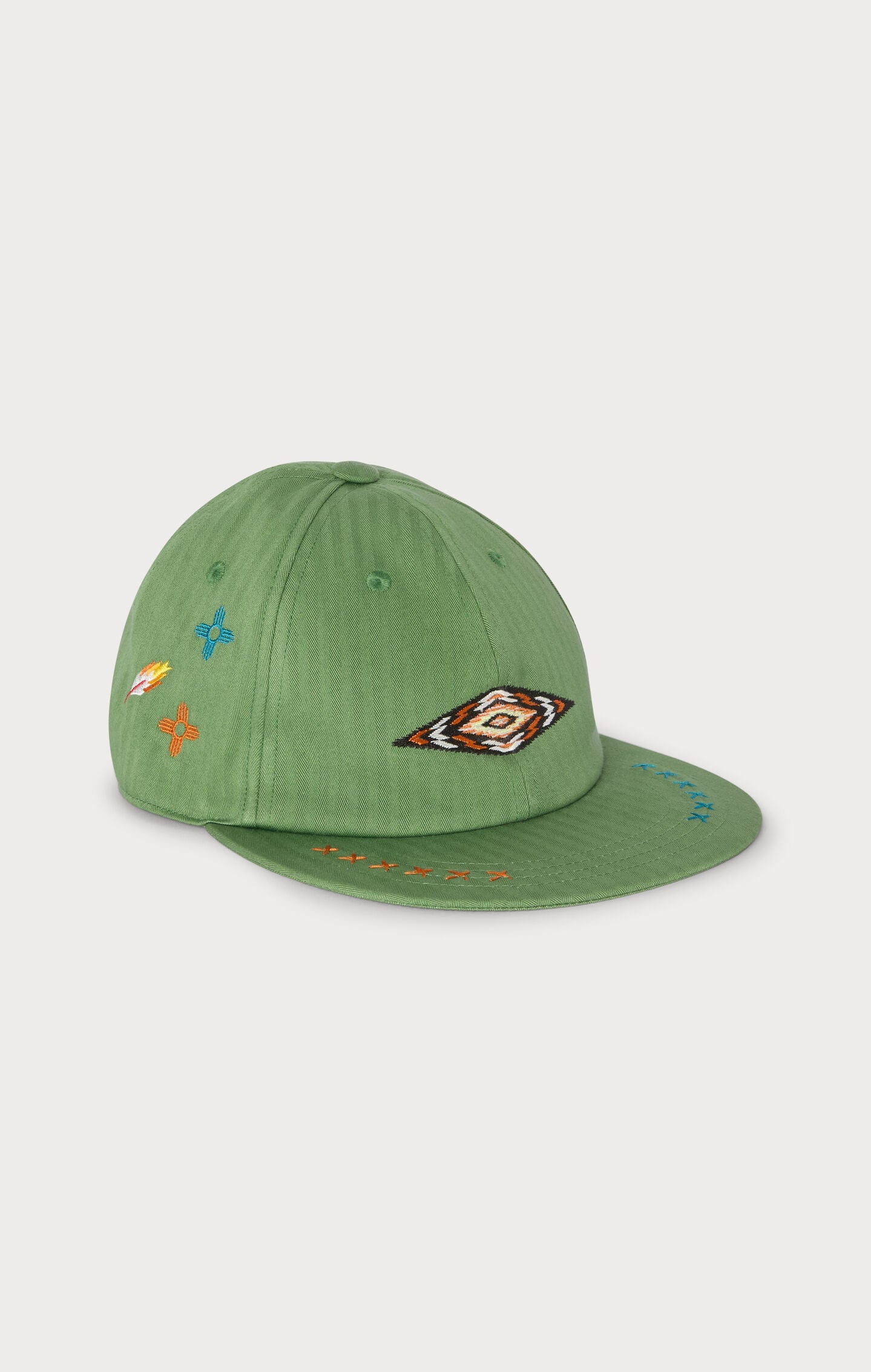 Herringbone Cotton Baseball Cap Green index & archive caps | Champion ...