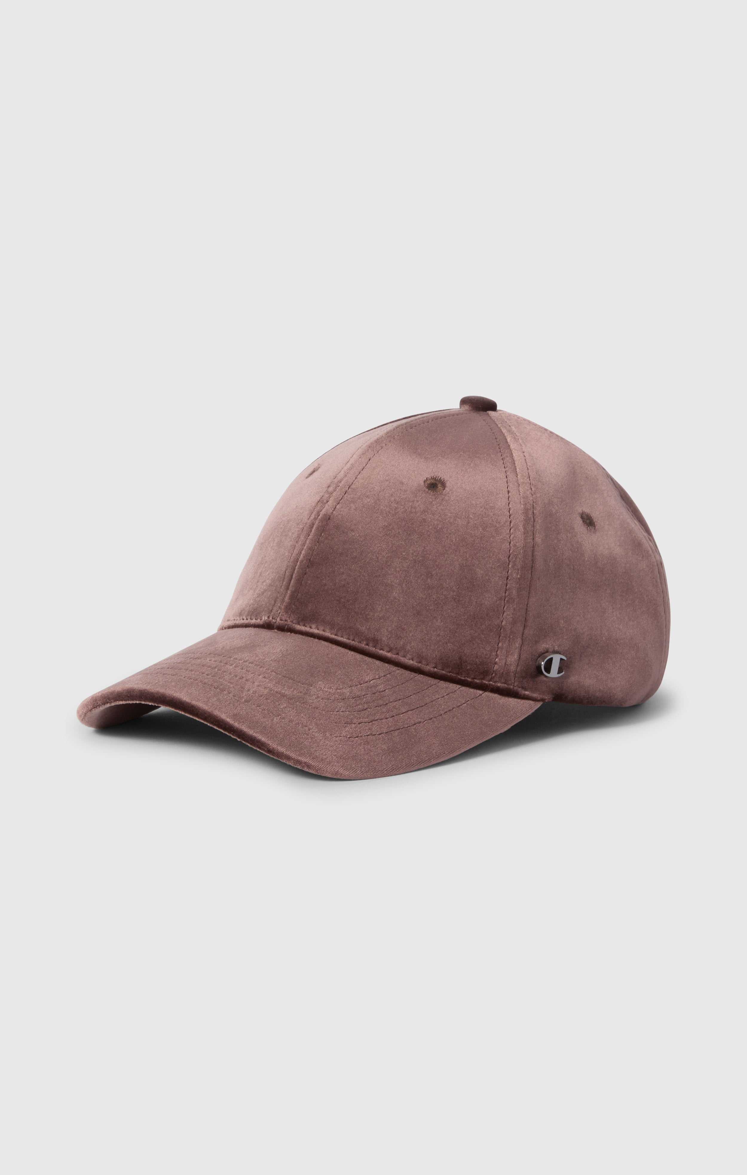 Velour Knit Baseball Cap Brown lifestyle caps | Champion