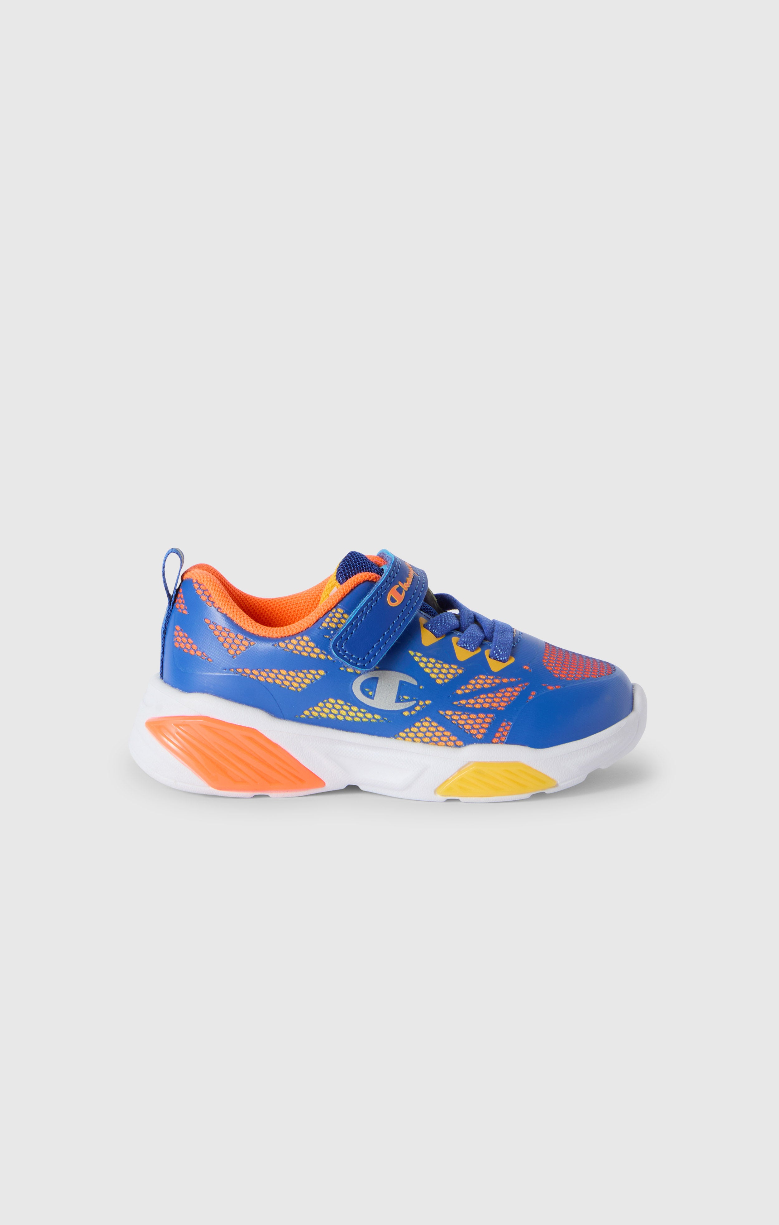 Baby Light-Up Trainers WAVE TRI B TD Low cobalt blue running inspired ...