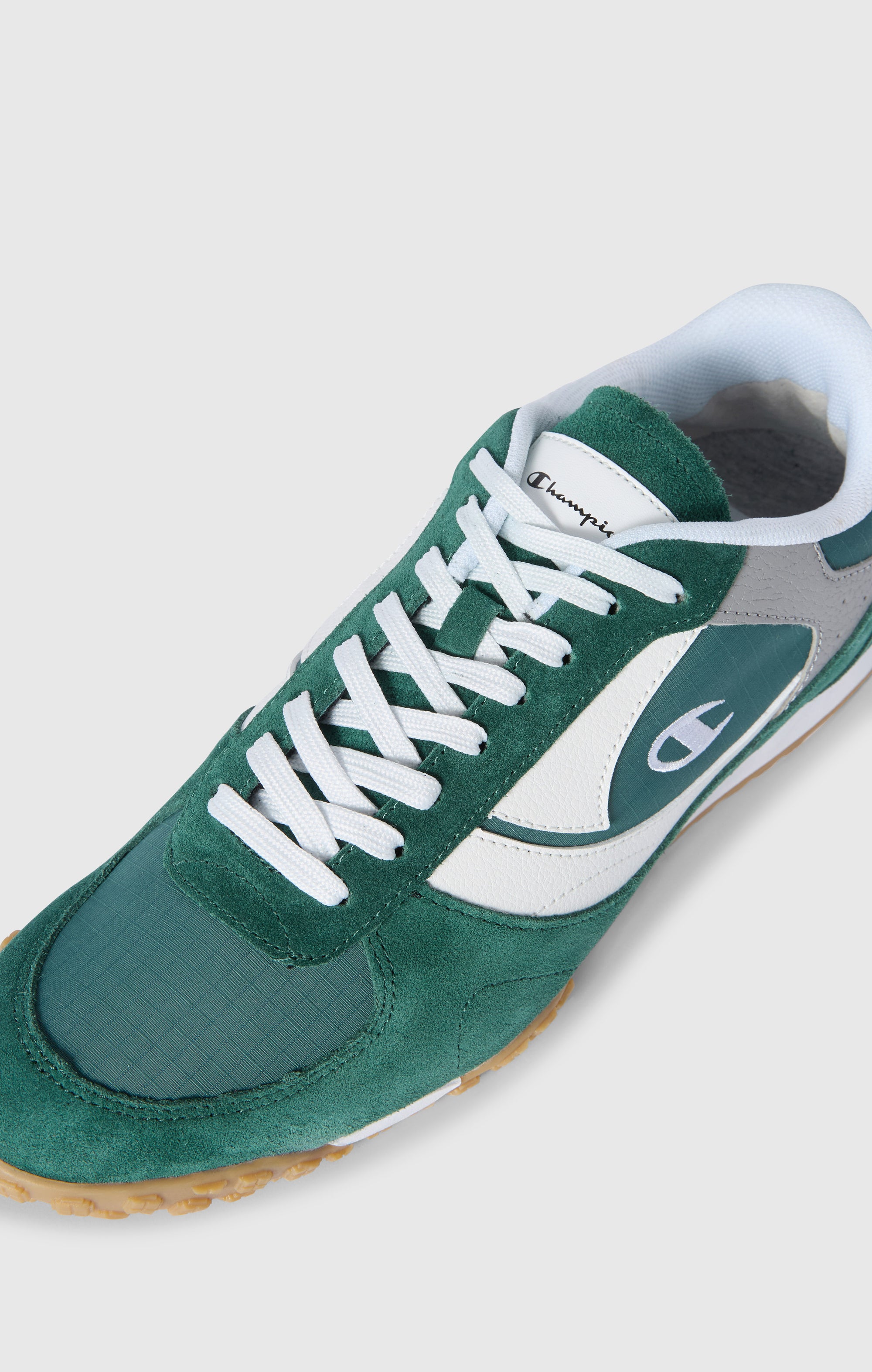 SUPERKICK 74 Trainers Low Bright Green retro running | Champion United ...