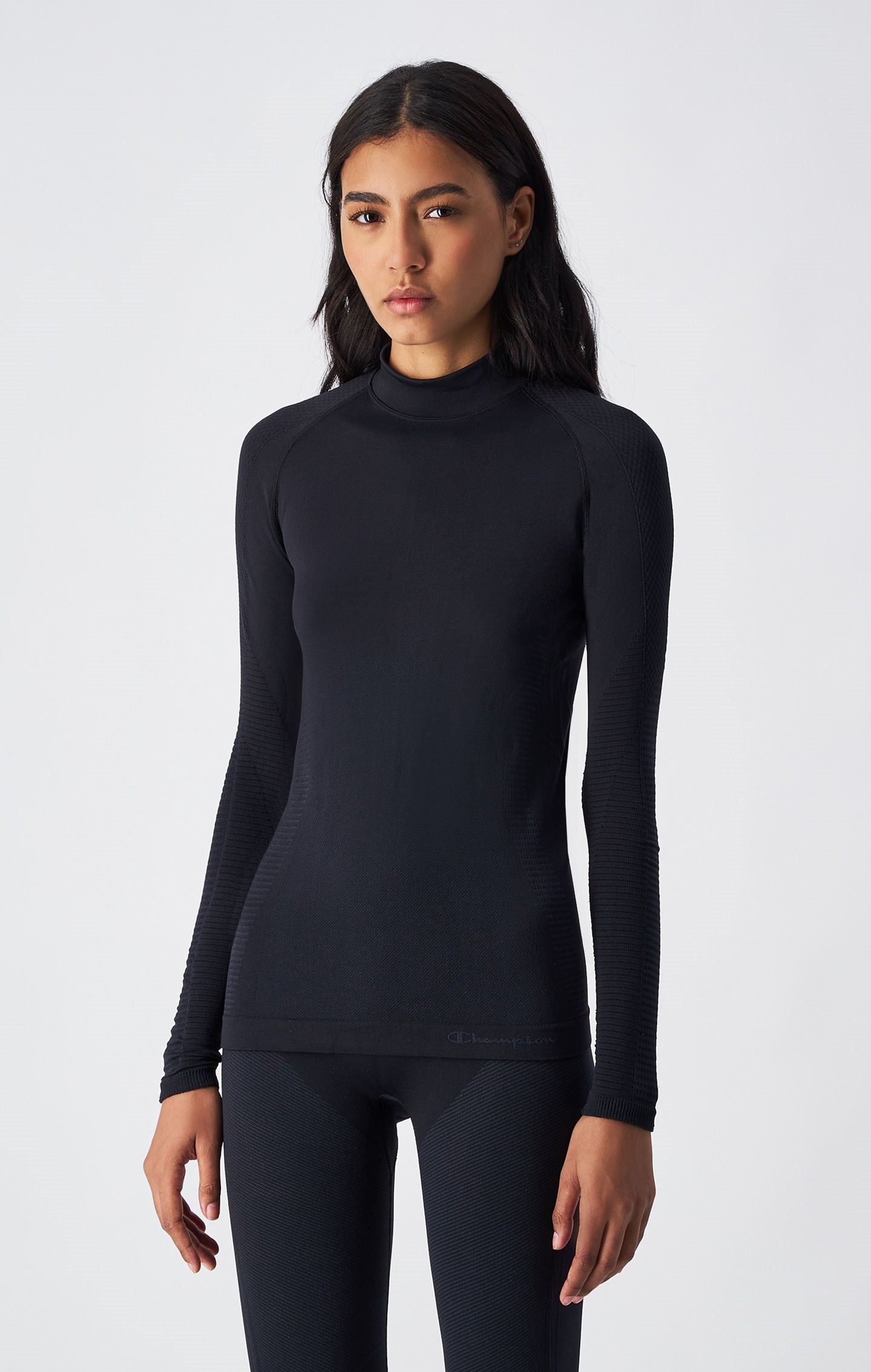 Seamless Base Layer Thermo Top Black | Champion