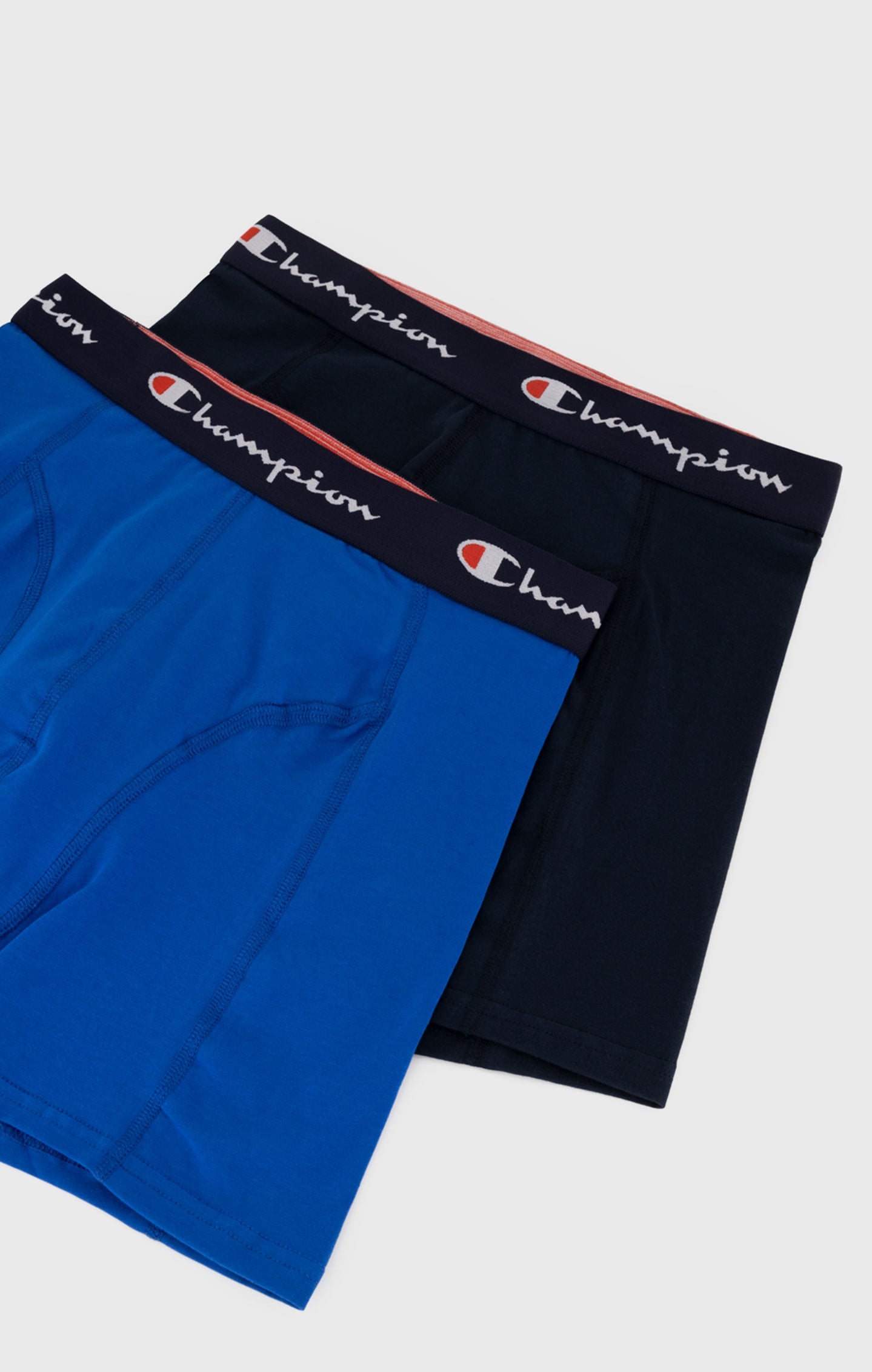 Two Pack Smooth Seam Boxers Charcoal innerwear | Champion United Kingdom