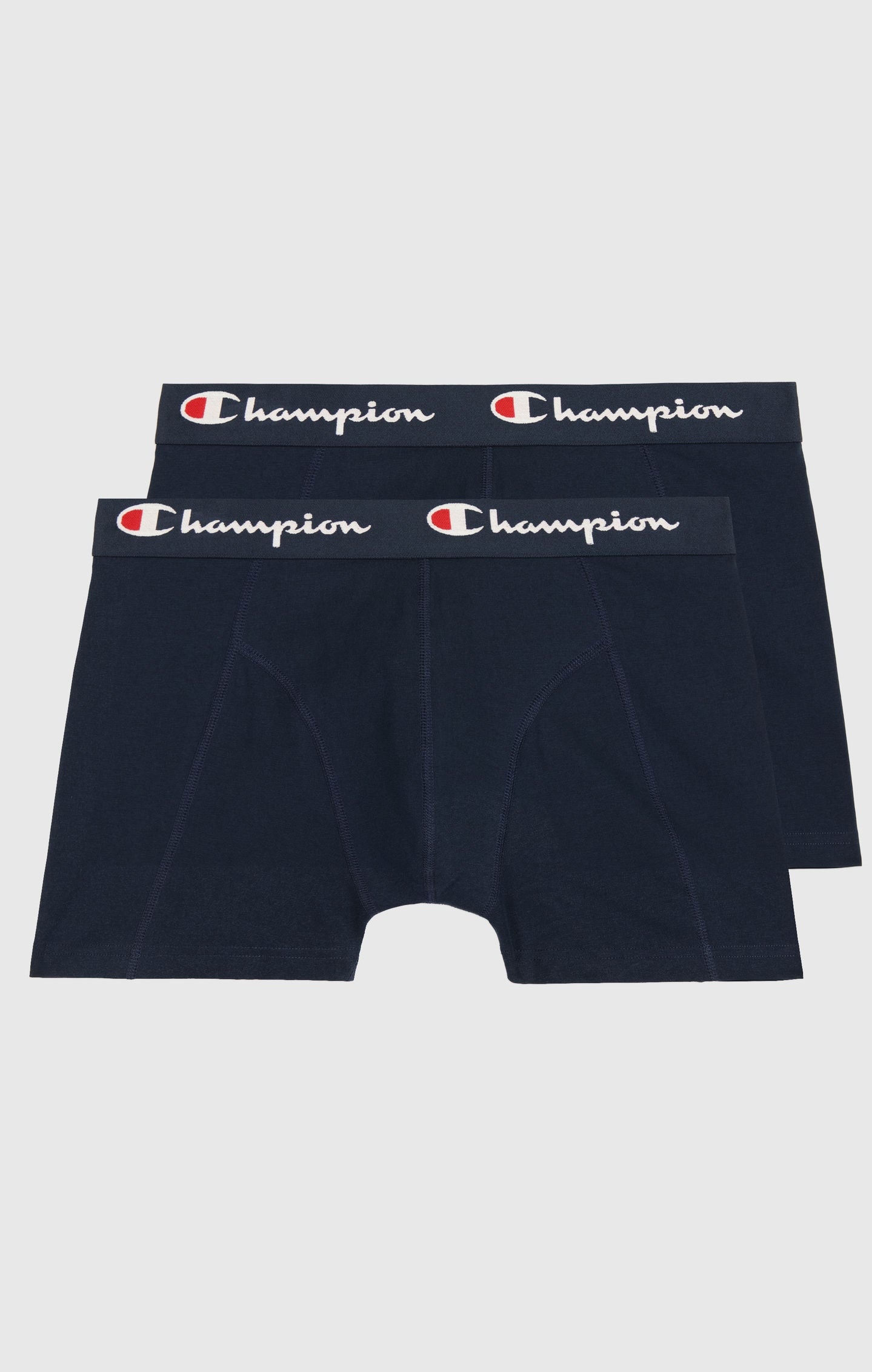 Two Pack Smooth Seam Boxers Dark Blue innerwear | Champion Ireland